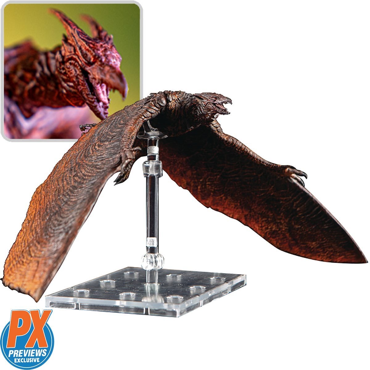 Godzilla King of the Monsters Rodan Exquisite Basic Action Figure the Collectors Outpost