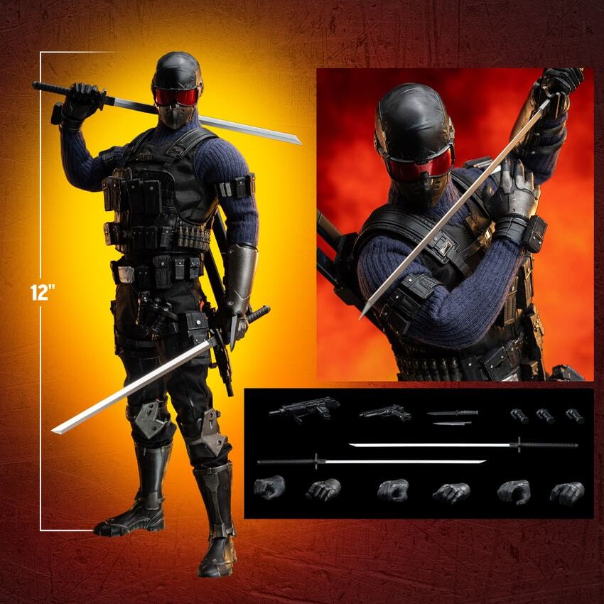 Sideshow and Threezero: GI Joe - Commando Snake Eyes 1/6 Scale | the ...